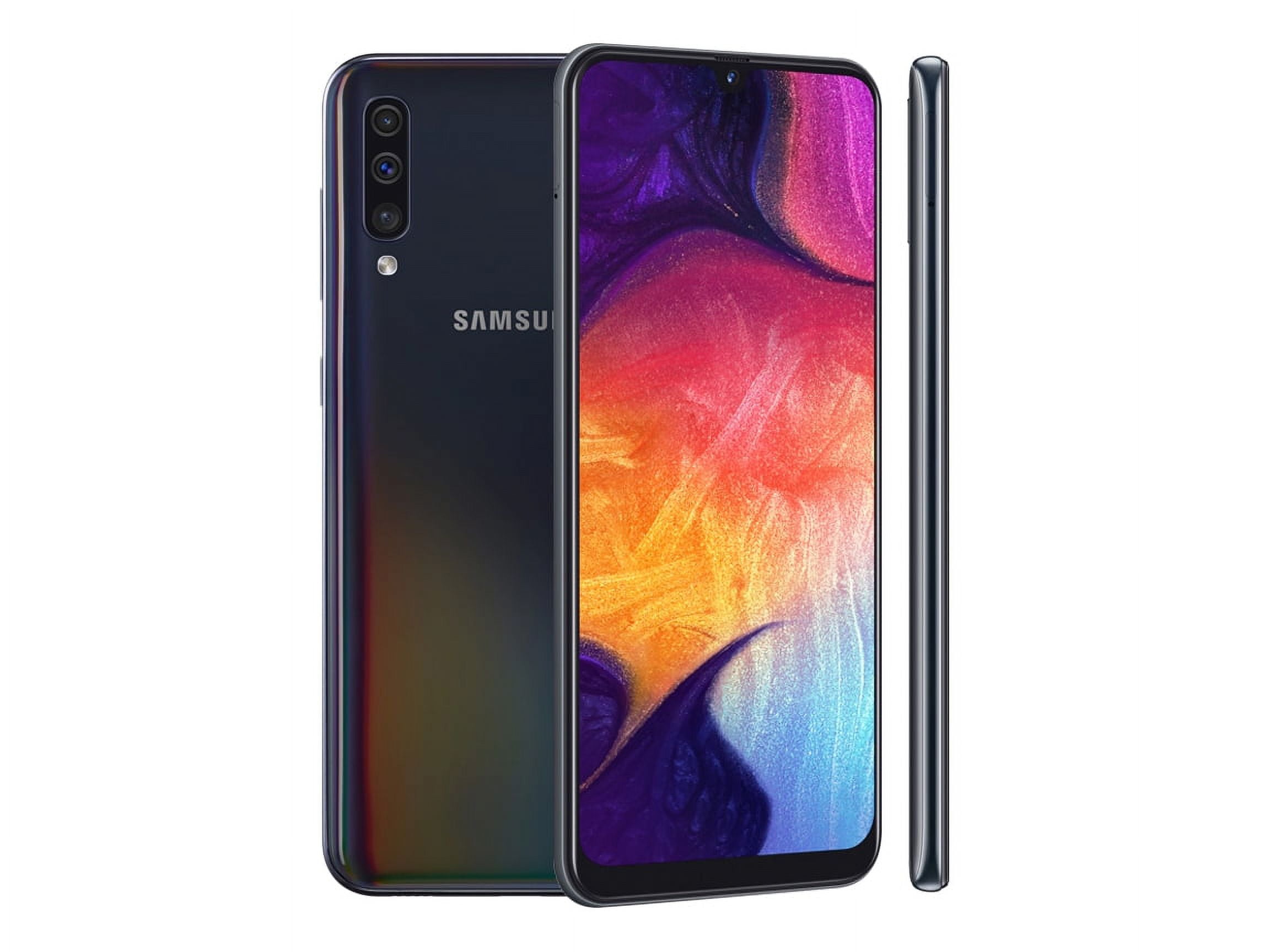 Restored Samsung Galaxy A50 A505U (Fully Unlocked) 64GB Black ...