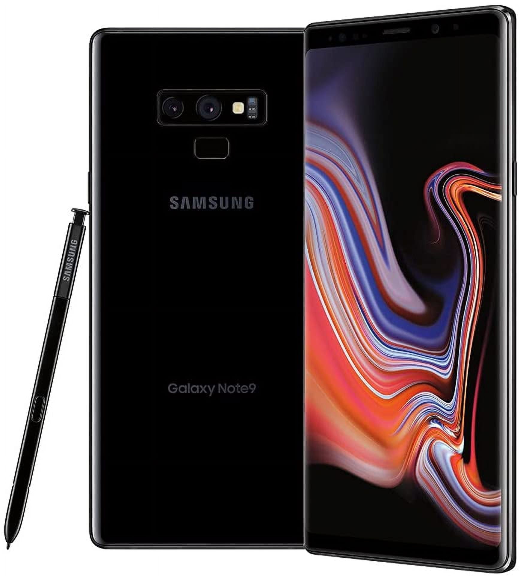 Restored Samsung Galaxy Note 9 128GB (Factory Unlocked) Midnight Black ...