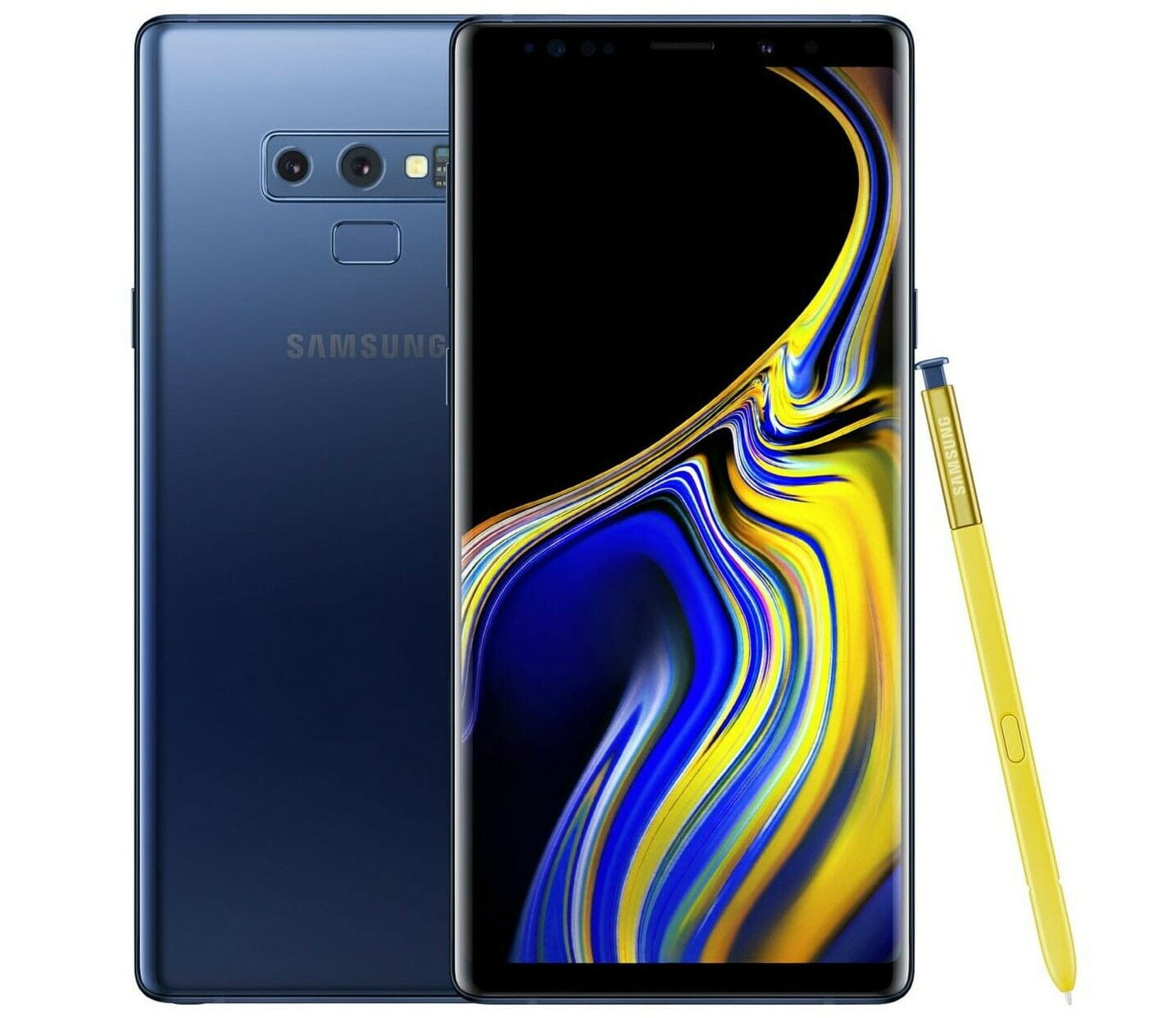Restored Samsung Galaxy Note 9 128GB (Factory Unlocked) Ocean Blue LCD ...