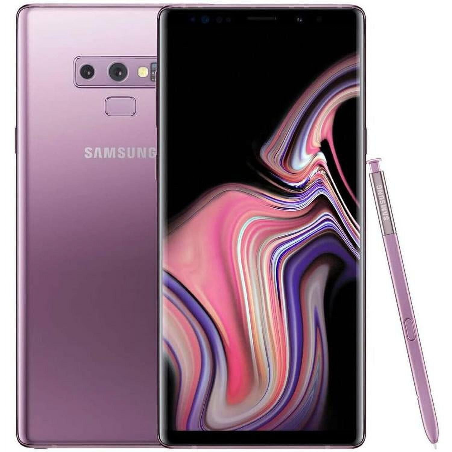 Restored Samsung Galaxy Note 9 N960U (AT&T Only) 128GB Lavender Purple ...