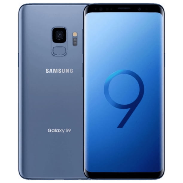 Restored Samsung Galaxy S9 - 64GB - Coral Blue - Fully Unlocked ...