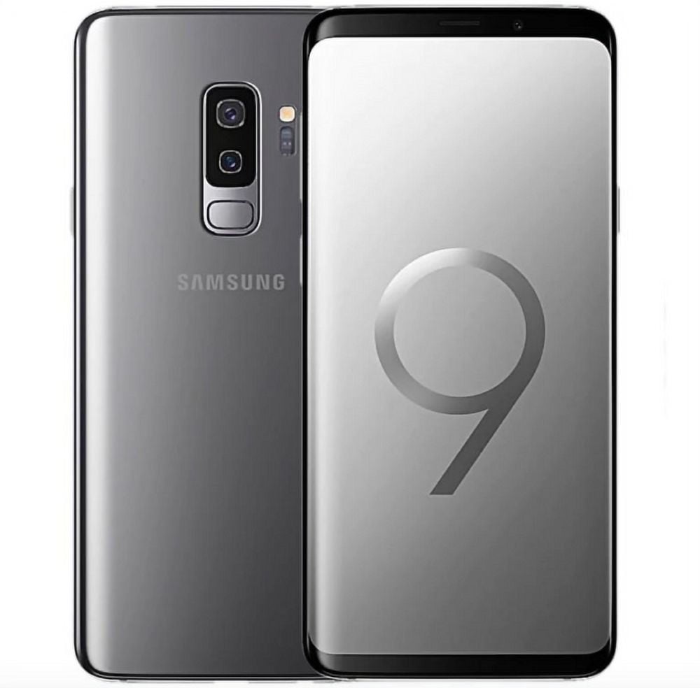 Restored Samsung Galaxy S9+ G965U (Fully Unlocked) 64GB Titanium Gray ...