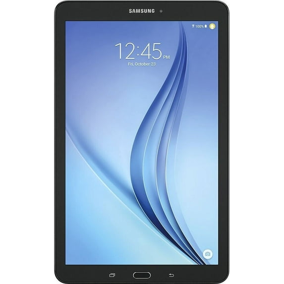 Restored Samsung Galaxy Tab E 9.6" WIFI Black 16GB (Refurbished ...