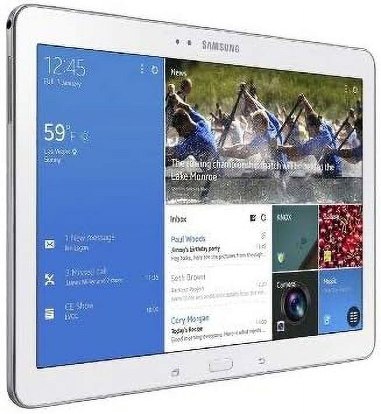 Samsung Galaxy Tab Pro 10.1, 16GB Wi-Fi, Android Tablet, White, High ...