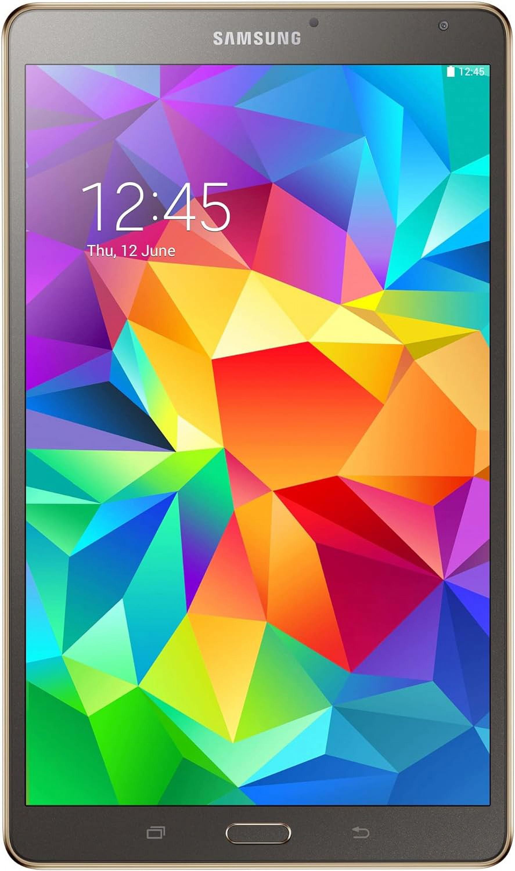 Restored Samsung Galaxy Tab S 8.4-Inch Tablet (16 GB) (Titanium Gold ...