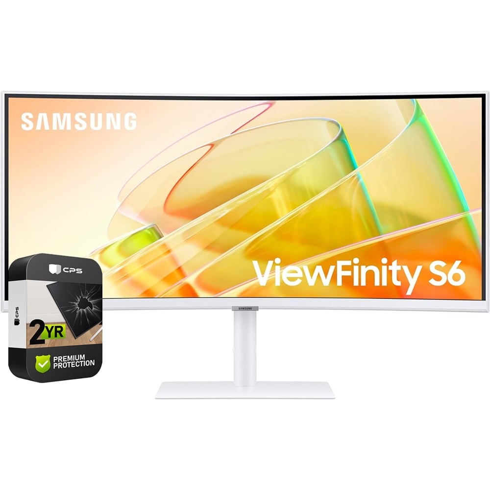 Samsung LS34C650TANXGO 34" Curved Monitor, ViewFinity S65TC Ultra-WQHD ...