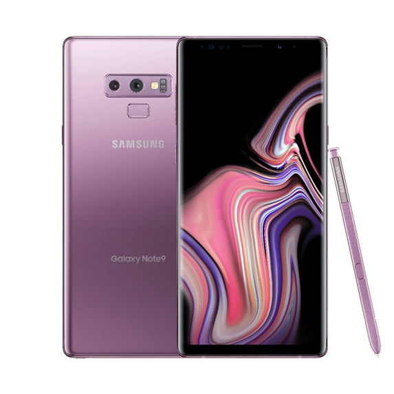 Restored Samsung N960 Galaxy Note 9, 128 GB, Lavender Purple - Fully Unlocked - GSM and CDMA ...