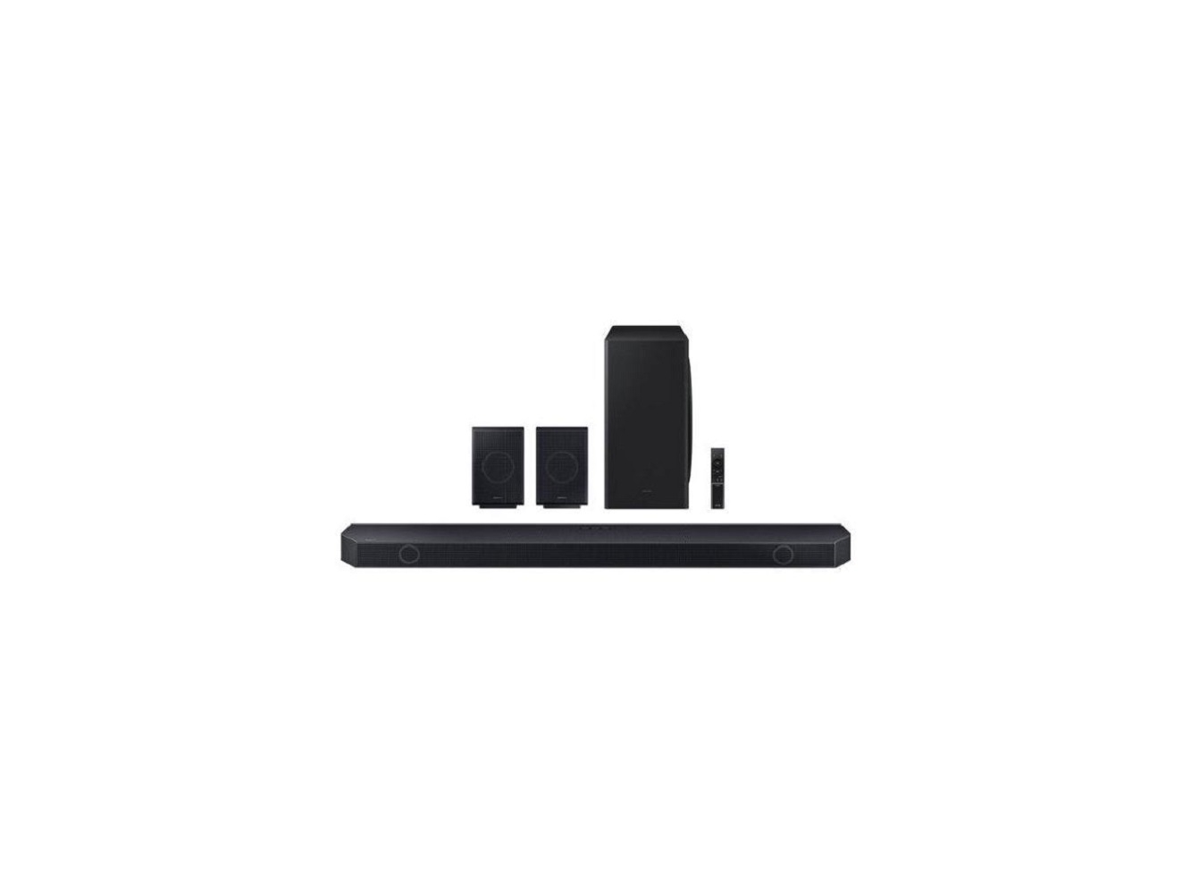 Restored Samsung - Q-Series 9.1.4ch Wireless True Dolby Atmos Soundbar ...