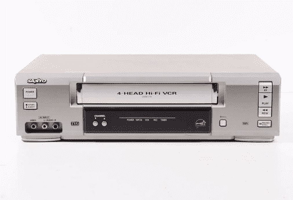 Restored Sanyo VWM-406 4-Head Video Cassette Recorder VCR VHS Player ...