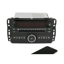 Restored Saturn 2007-08 Aura OEM AMFM CD Changer mp3 Radio With Auxiliary Input 15948189 ...