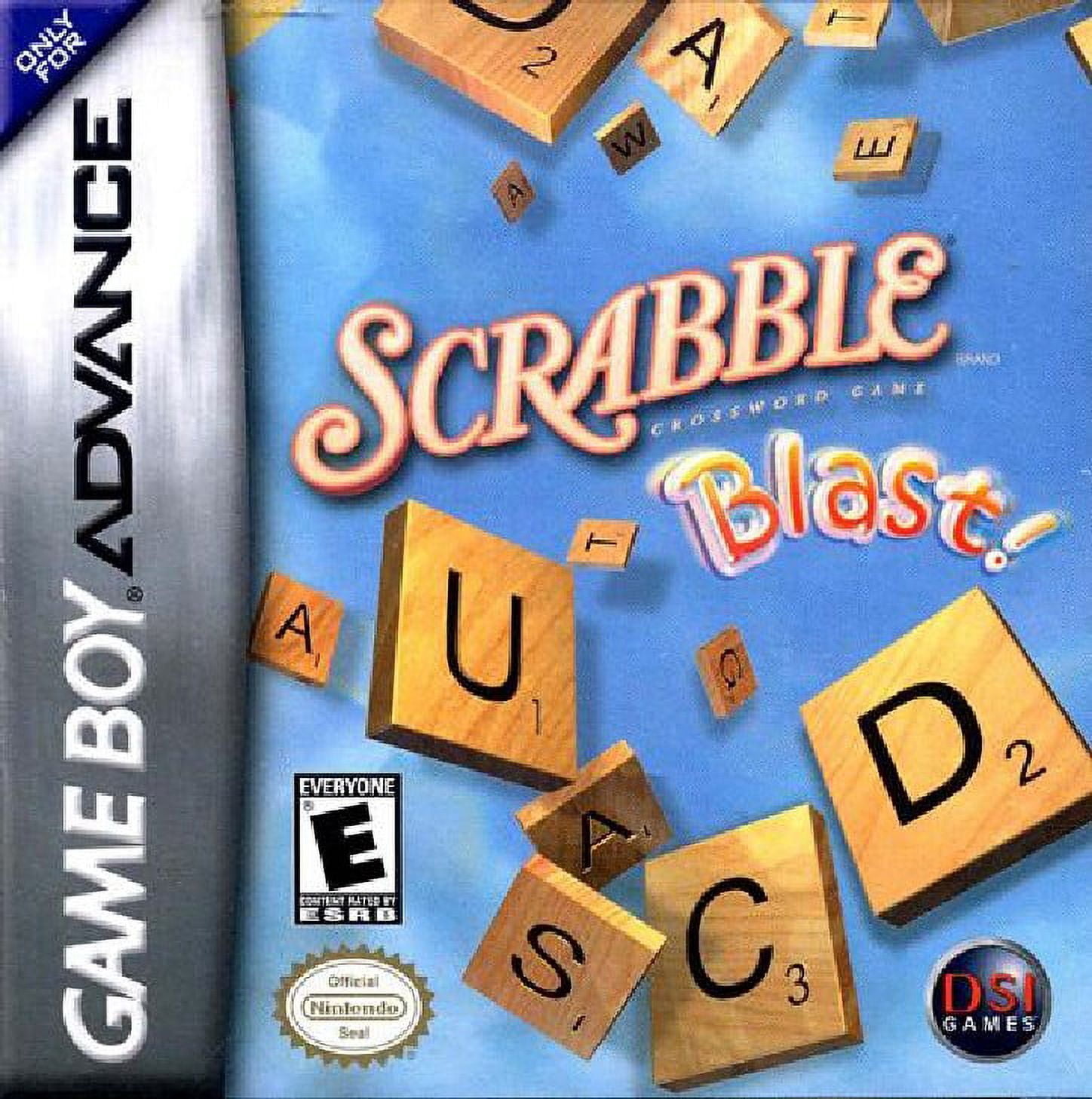 Restored Scrabble Blast! (Nintendo Gameboy Advance, 2005) Board Game ...