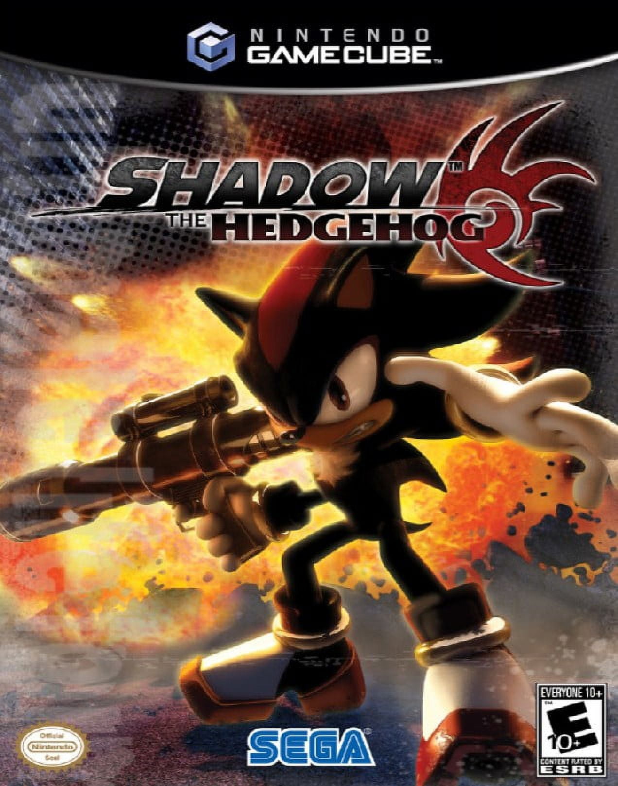 Free Shipping! Restored Shadow the Hedgehog (Nintendo GameCube, 2005 ...