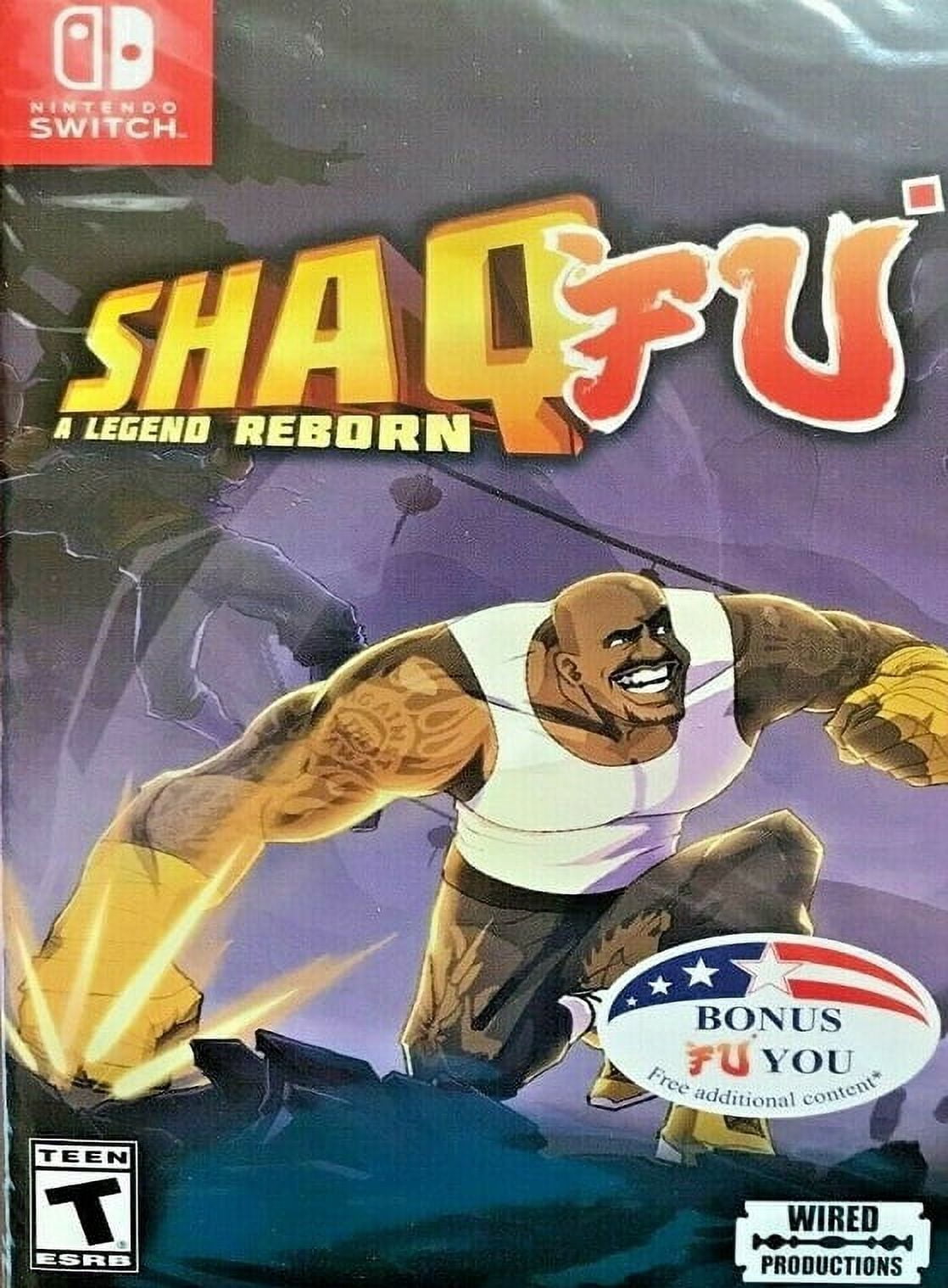 Restored Shaq Fu: A Legend Reborn (Nintendo Switch, 2018) Fighting Game ...