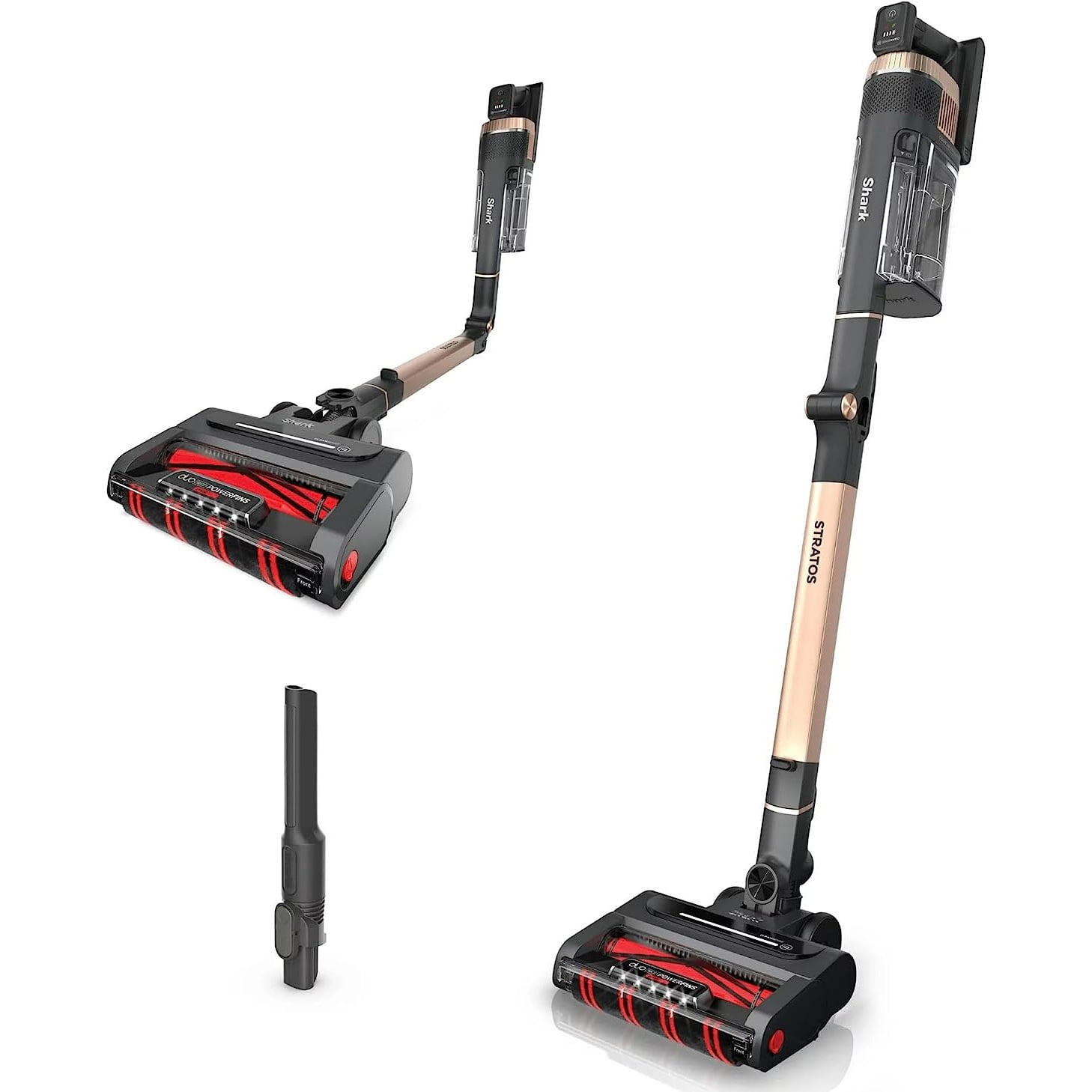 Shark Stratos IZ840H Refurbished Cordless Stick Vacuum Cleaner, Clean ...