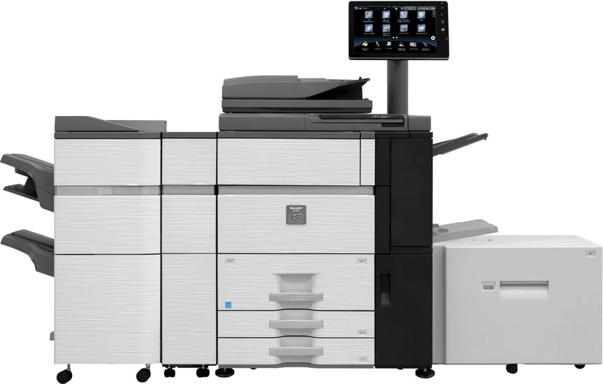 Sharp MX-7500N High-Speed Color Laser Printer – 75 ppm, Copy, Print ...