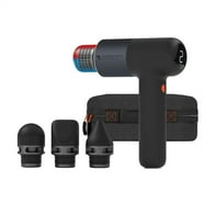 Brookstone Cordless Hot and Cold Percussion Deep Tissue Massager Gun, 6 Intensity Levels ...