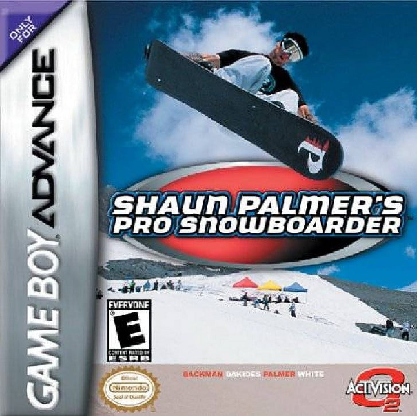 Restored Shaun Palmer's Pro Snowboarder (Nintendo GameBoy Advance, 2001 ...