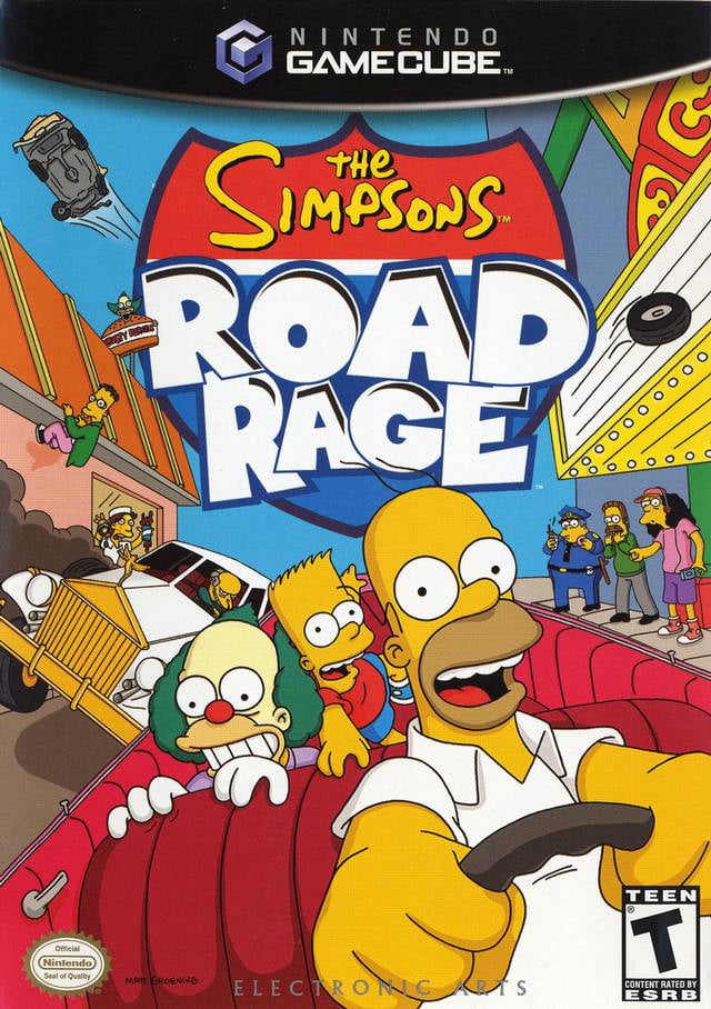 Restored Simpsons Road Rage | Nintendo GameCube (Refurbished) - Walmart.com
