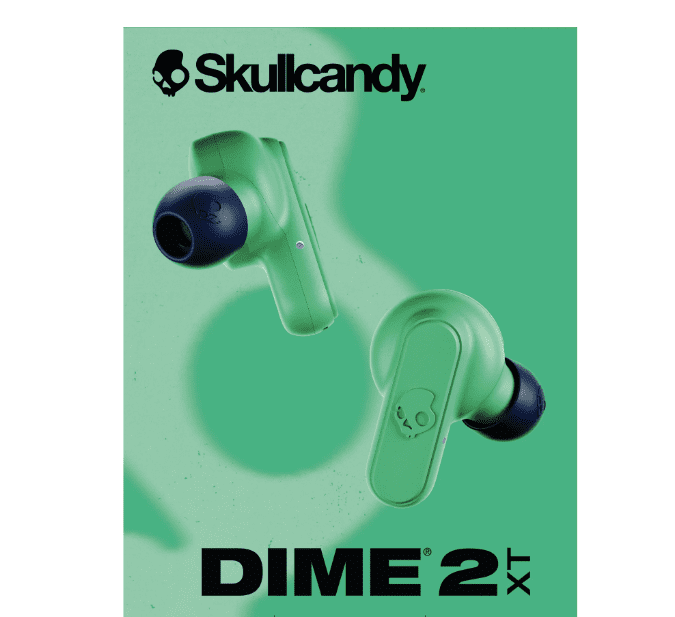 Restored Skullcandy Dime XT 2 Wireless Headphones - Dark Blue Green ...
