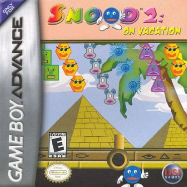 Restored Snood 2: On Vacation - Nintendo Gameboy Advance GBA ...
