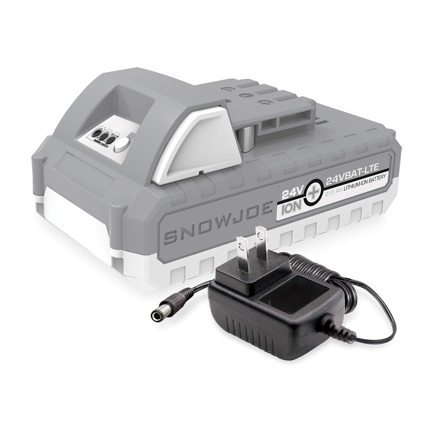 Snow Joe 24V IONMAX Starter Kit, 2.0-Ah Lithium-ion Battery, Standard ...