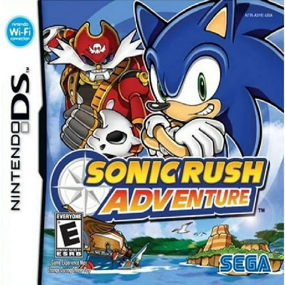 Sonic Rush 3ds Video Game