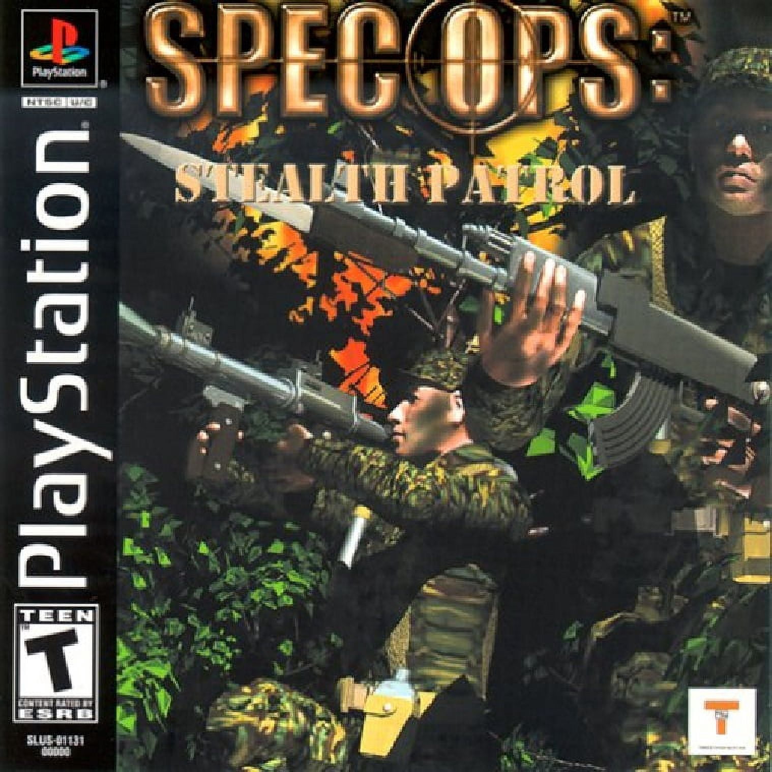 Restored Spec Ops: Stealth Patrol (Sony PlayStation 1, 2000) War Game ...