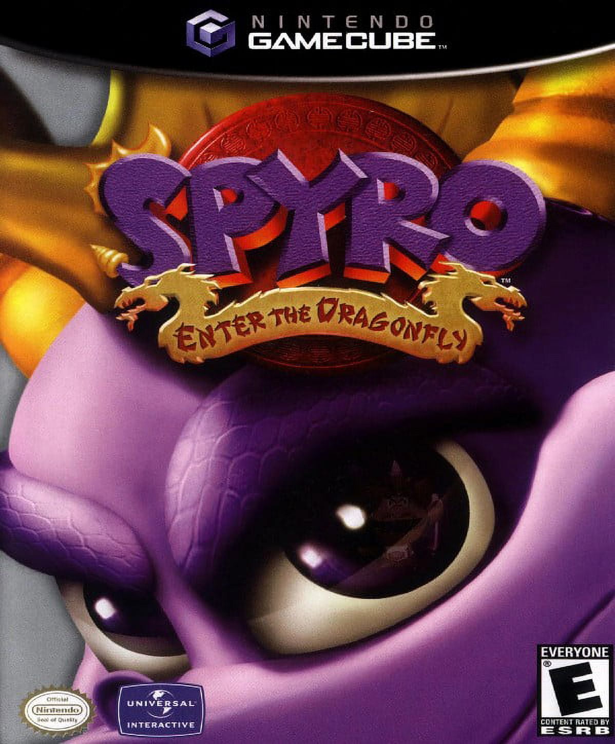 Spyro: Enter the Dragonfly (Nintendo GameCube, 2002) Dragon Game ...