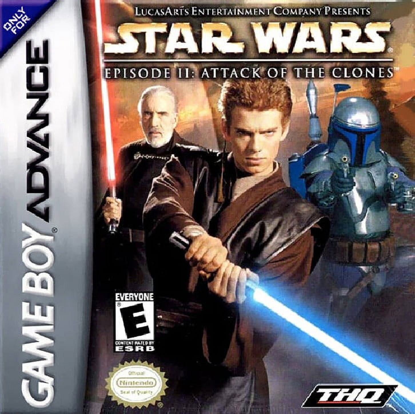 Restored Star Wars: Episode II: Attack of the Clones Gameboy Advance ...