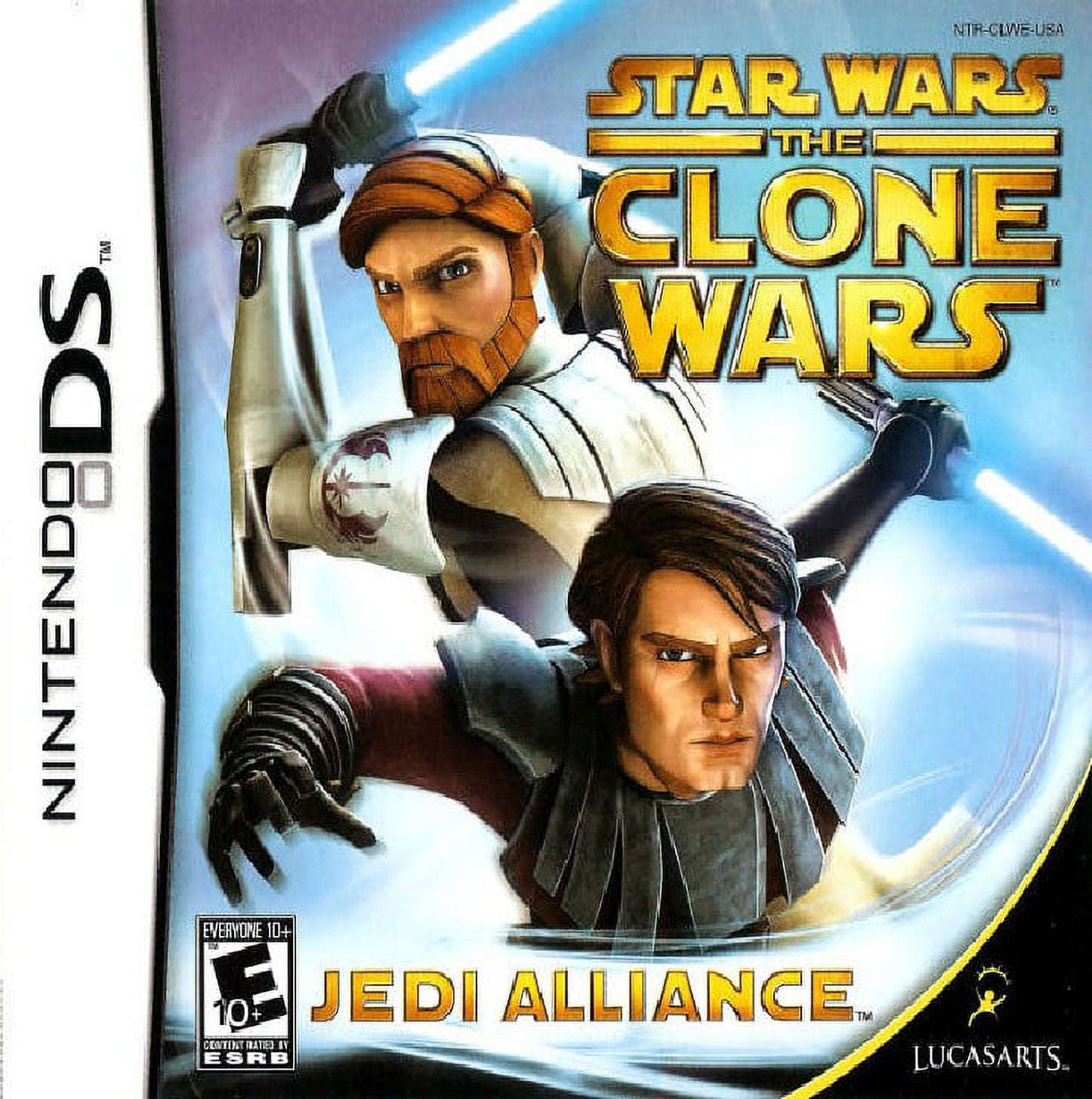 Restored Star Wars: The Clone Wars - Jedi Alliance (Nintendo DS, 2008 ...