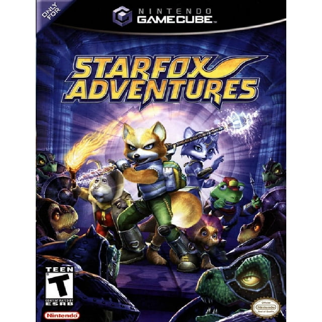 Restored Star fox Adventure (Nintendo Gamecube, 2001) Shooter Game ...