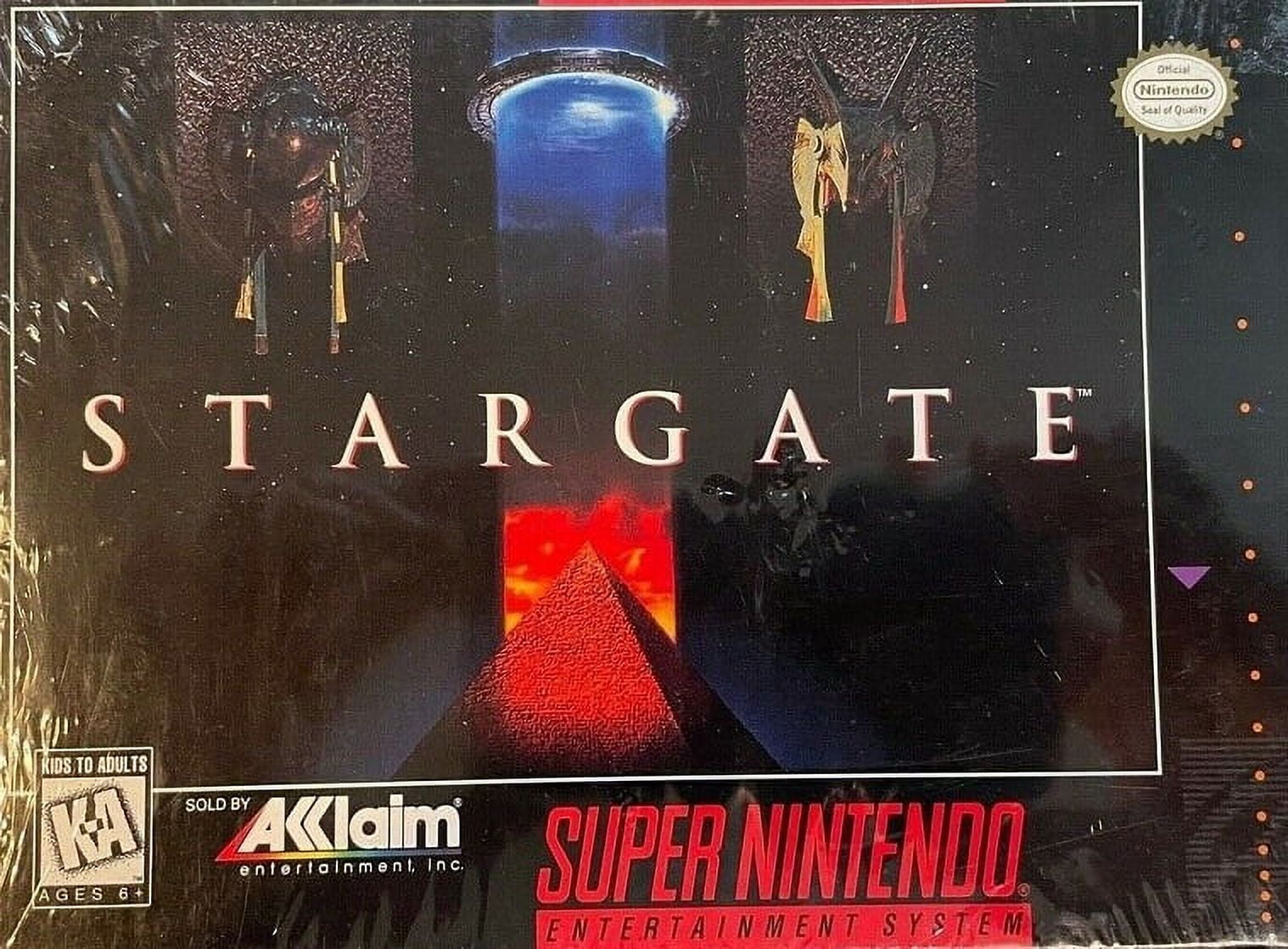 Restored Stargate (Super NES, 1995) SNES Video Game (Refurbished ...