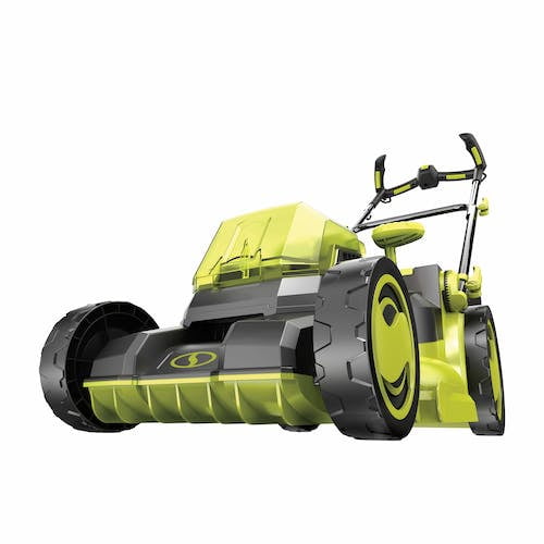 Restored Sun Joe 24V-X2-16LM-CT 48-Volt IONMAX Cordless Brushless Lawn ...