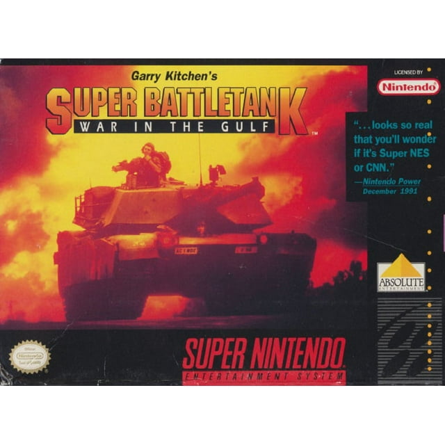 Restored Super Battletank: War in the Gulf (Super Nintendo, 1992) (Refurbished) - Walmart.com