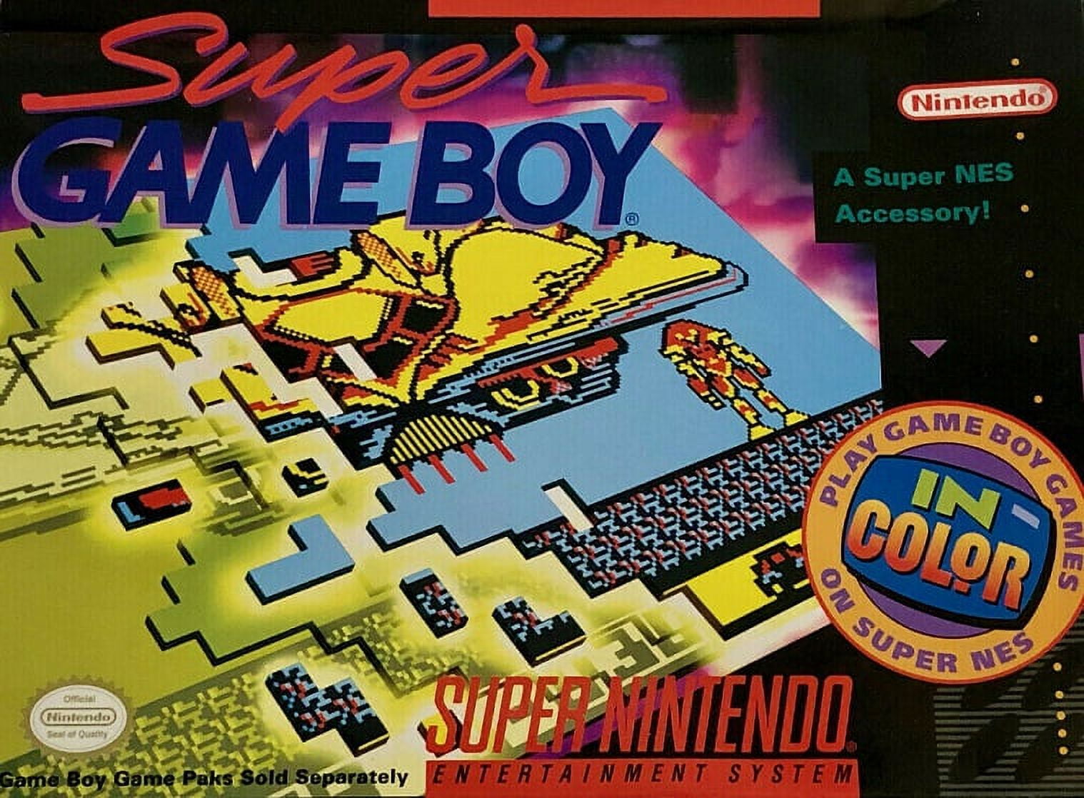 Restored Super Gameboy for Super Nintendo Entertainment System ...
