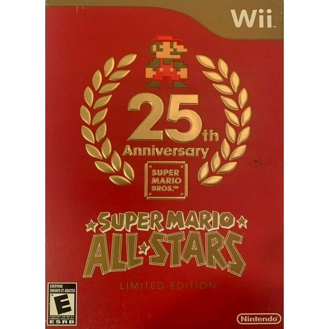 Restored Super Mario All Stars 25th anniversary (Nintendo Wii, 2012 ...