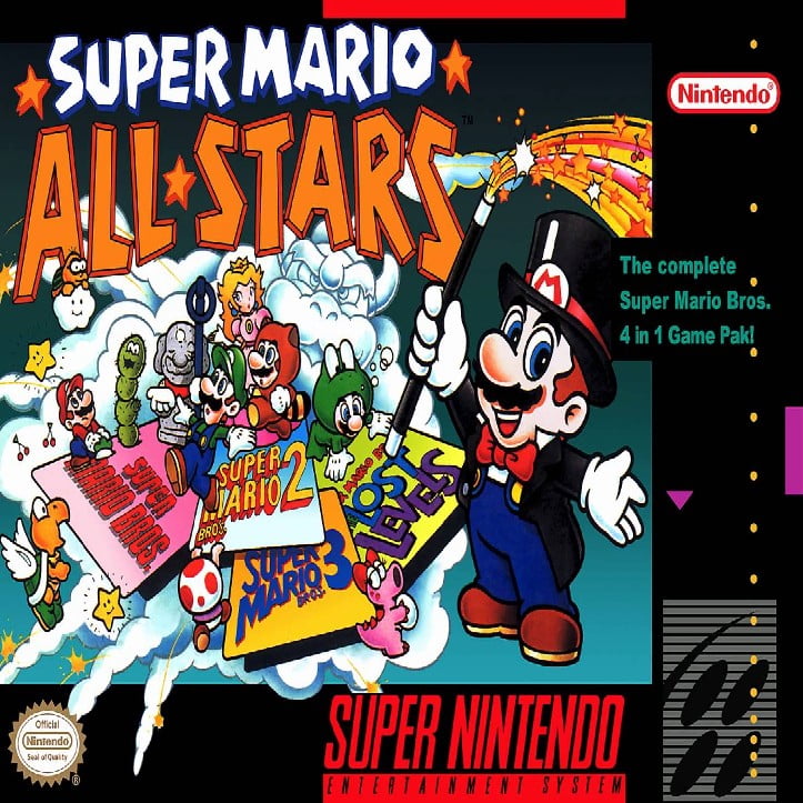 Restored Super Mario All Stars (Super NES, 1993) (Refurbished ...