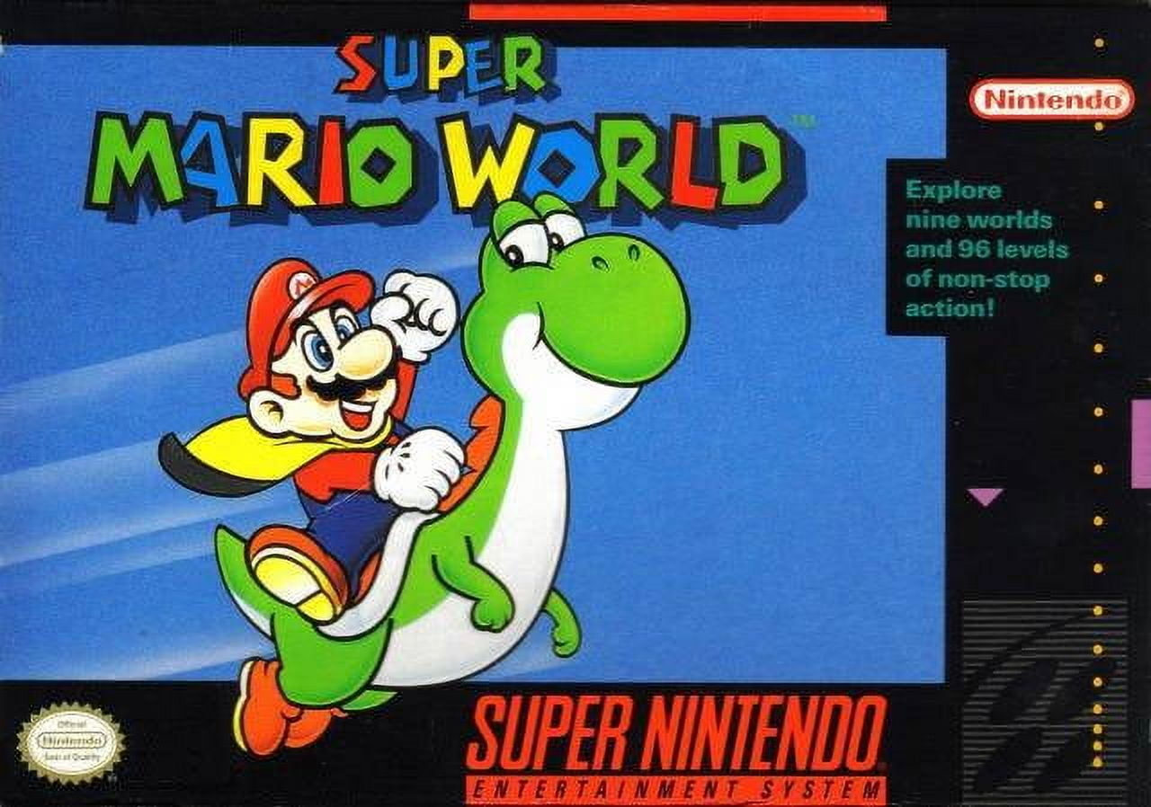 Restored Super Mario World | Nintendo SNES (Refurbished) - Walmart.com