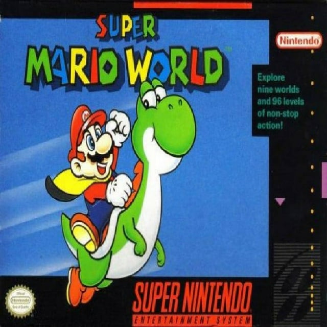 Restored Super Mario World (Super Nintendo, 1991) SNES Video Game ...