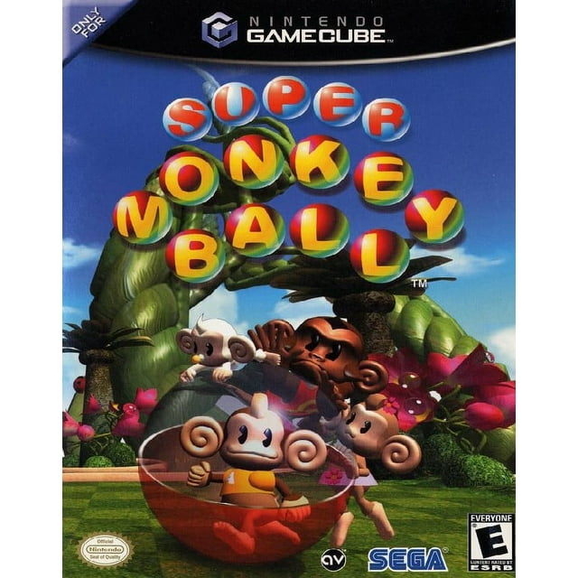 Restored Super Monkey Ball (Nintendo GameCube, 2001) Party Game ...