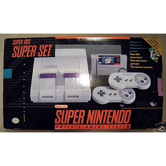 Restored Super Nintendo (SNES) System with Super Mario World ...