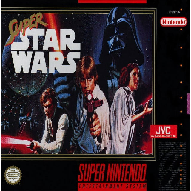 Restored Super Star Wars (Super Nintendo, 1992) SNES Shooter Game ...