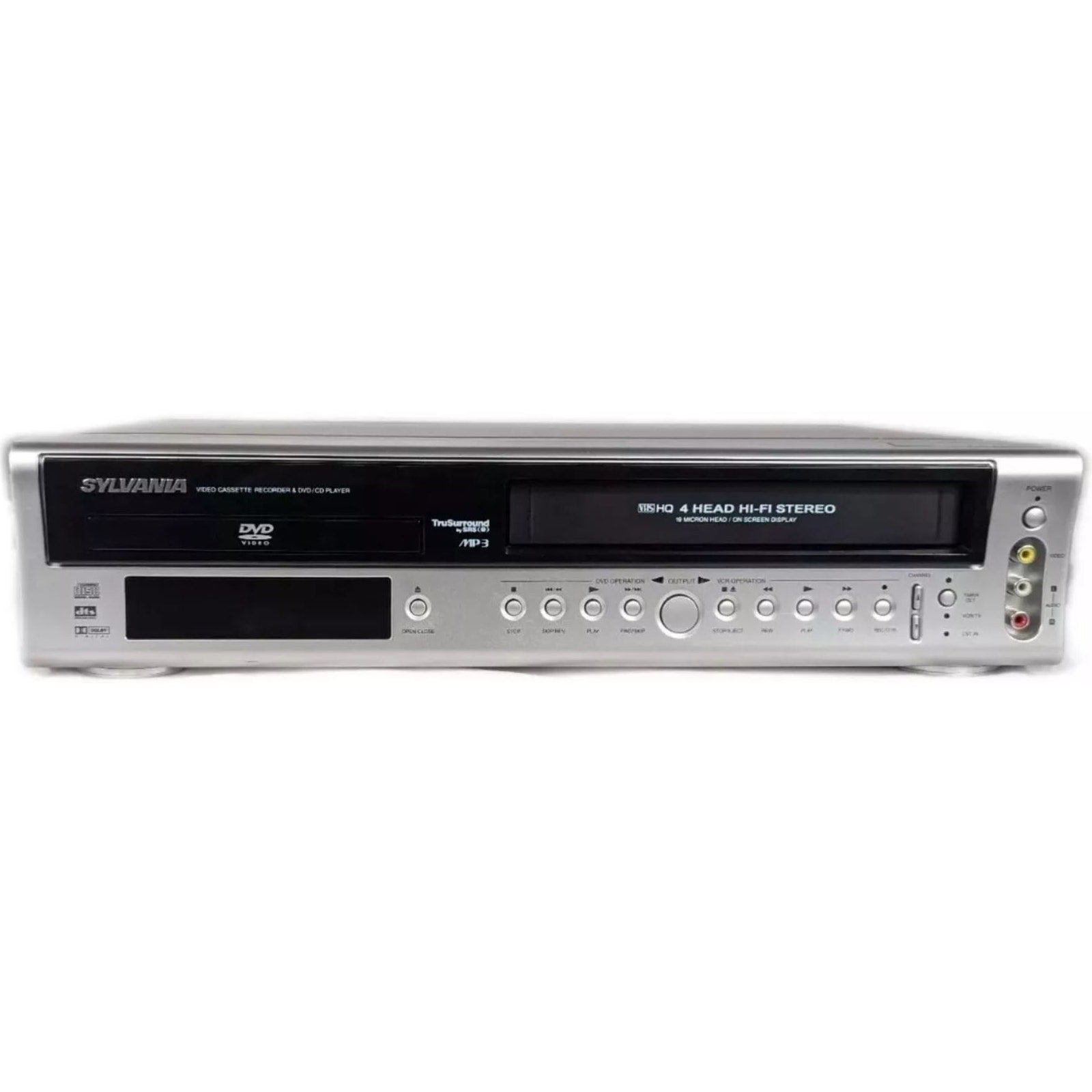 Restored Sylvania DVC850 DVD/VCR Combo Player w/ Original Remote, Manual, A/V Cables & HDMI ...