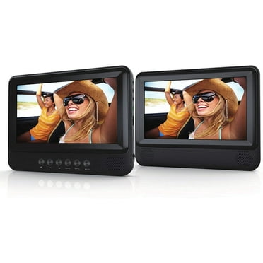 Ematic 7" Dual Screen Portable DVD Player - Walmart.com