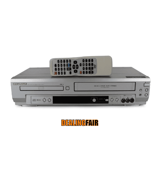 Restored Sylvania SSD803 DVD VCR Combo Player w/ Original Remote, Manual, A/V Cables, & HDMI ...