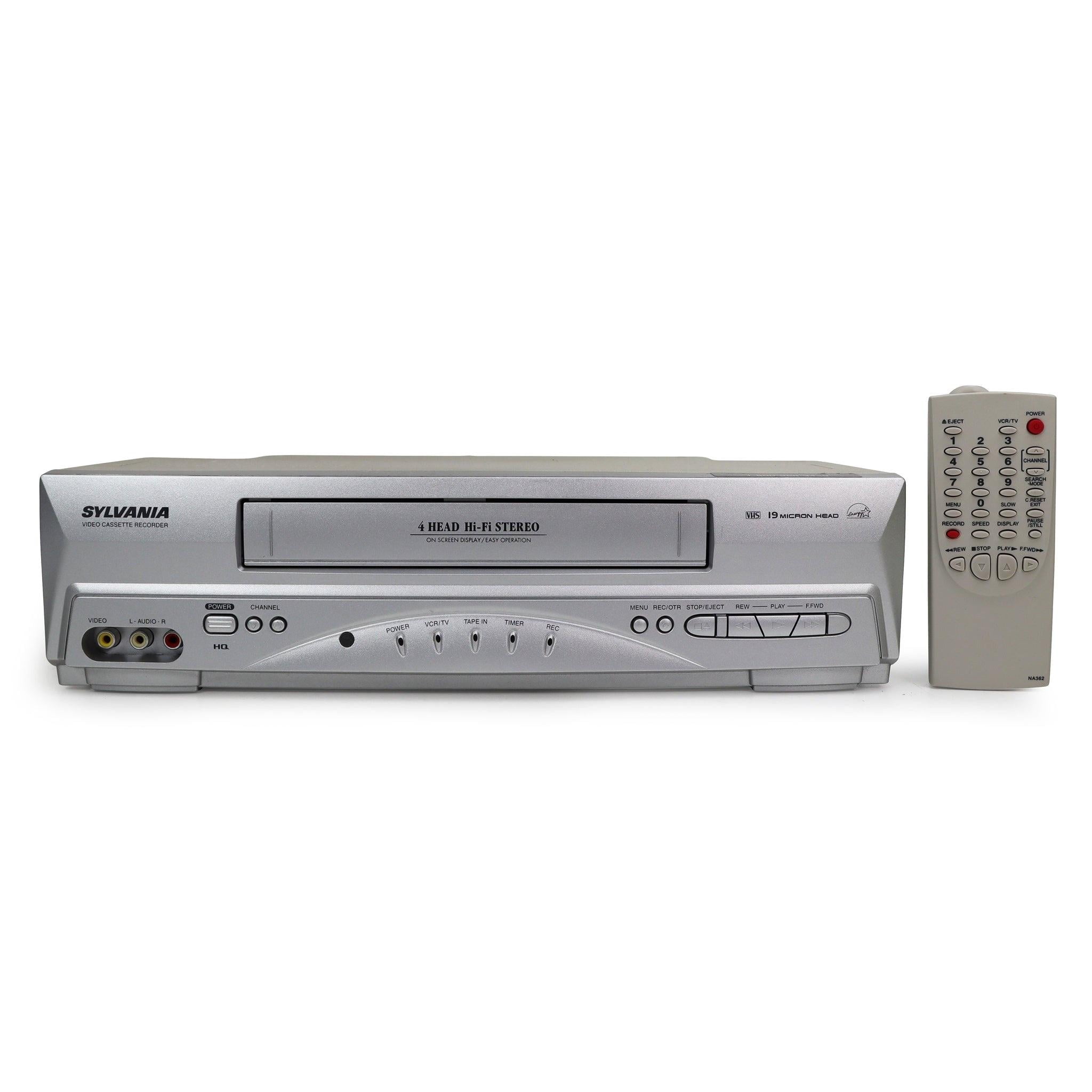 Restored Sylvania SSV6003 4-Head Hi-Fi VHS VCR Player w/ Original ...