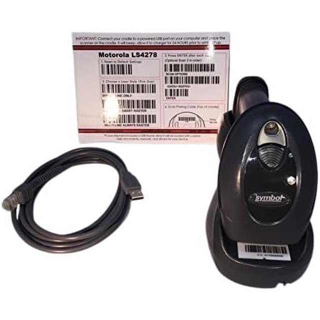 Restored Symbol Barcode Scanner LS4278 Bluetooth Wireless Handheld ...