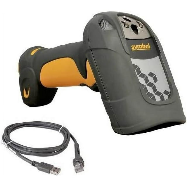 Restored Symbol LS3408-ER Barcode Scanner, Extended Range Laser Reader ...