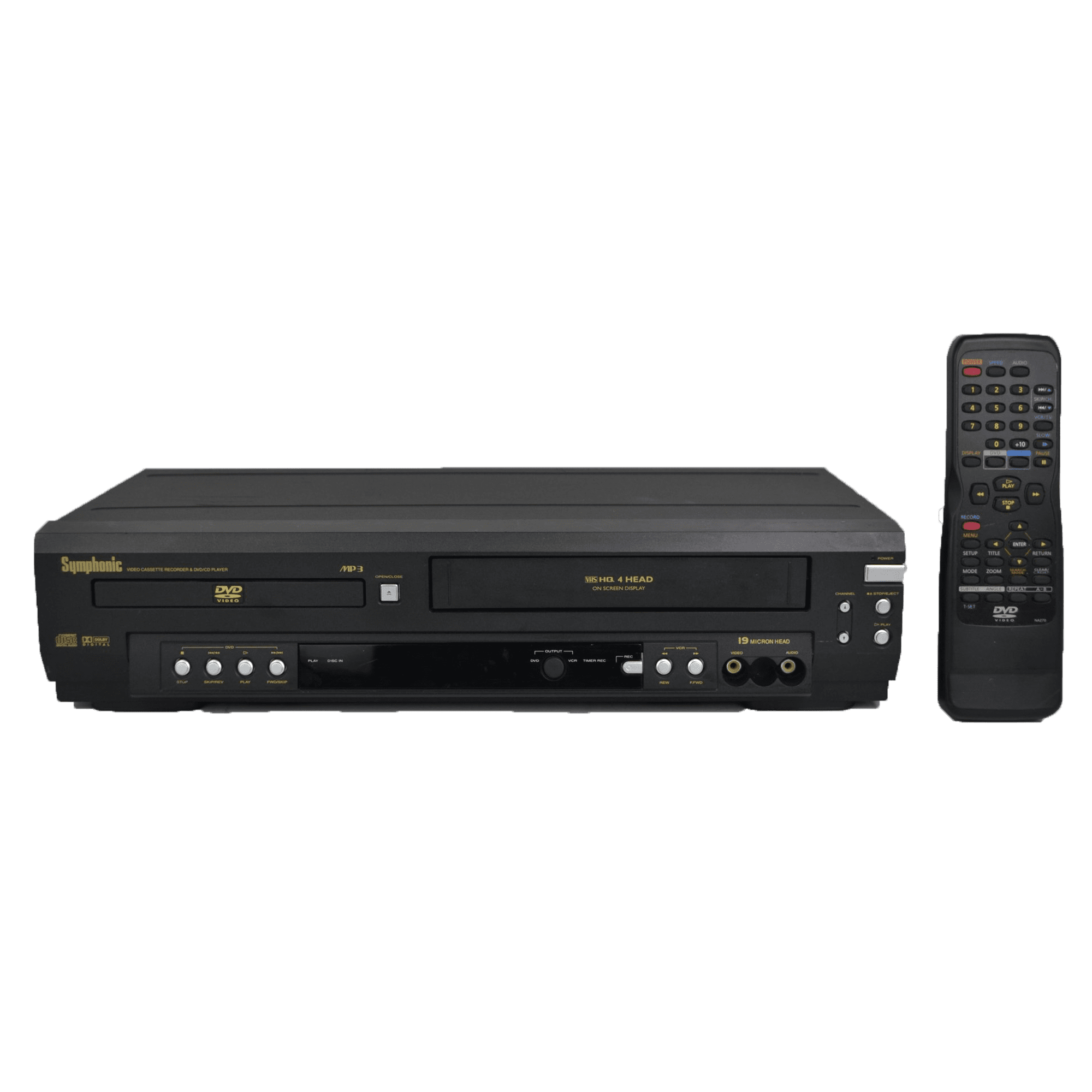 Restored Symphonic WF803 DVD VCR Combo Player w/ Original Remote ...