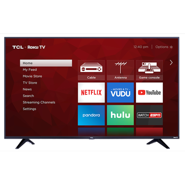 Restored TCL 49" Class 4K (2160p) Smart LED TV (49S517) (Refurbished ...